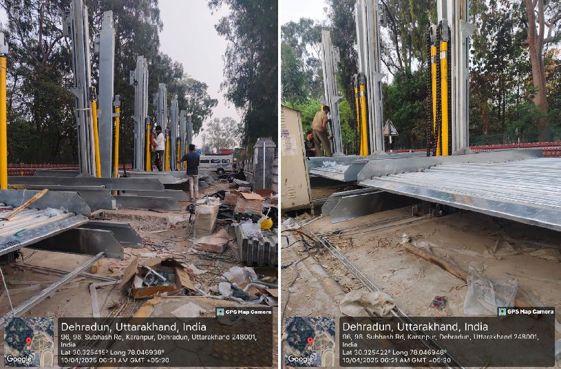 ऑटोमेटेड मैकेनिकल पार्किंग निर्माण कार्य अंतिम चरण में : DunValley Mail: ताज़ा उत्तराखंड और ...